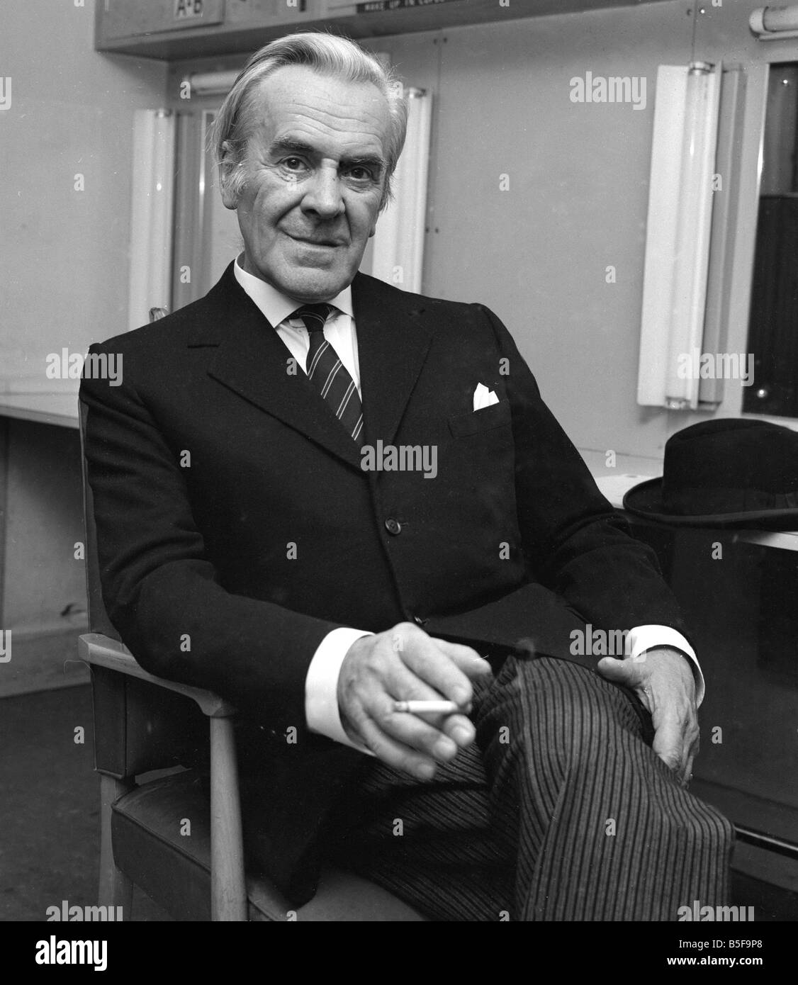 Actor John Le Mesurier who plays Sergeant Wilson in the BBC television ...