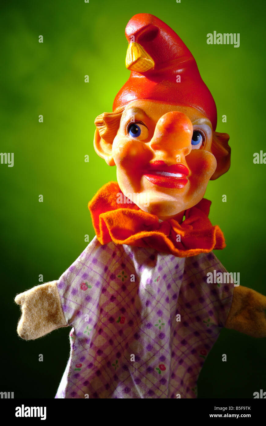 Closeup of a dwarf hand puppet Stock Photo - Alamy
