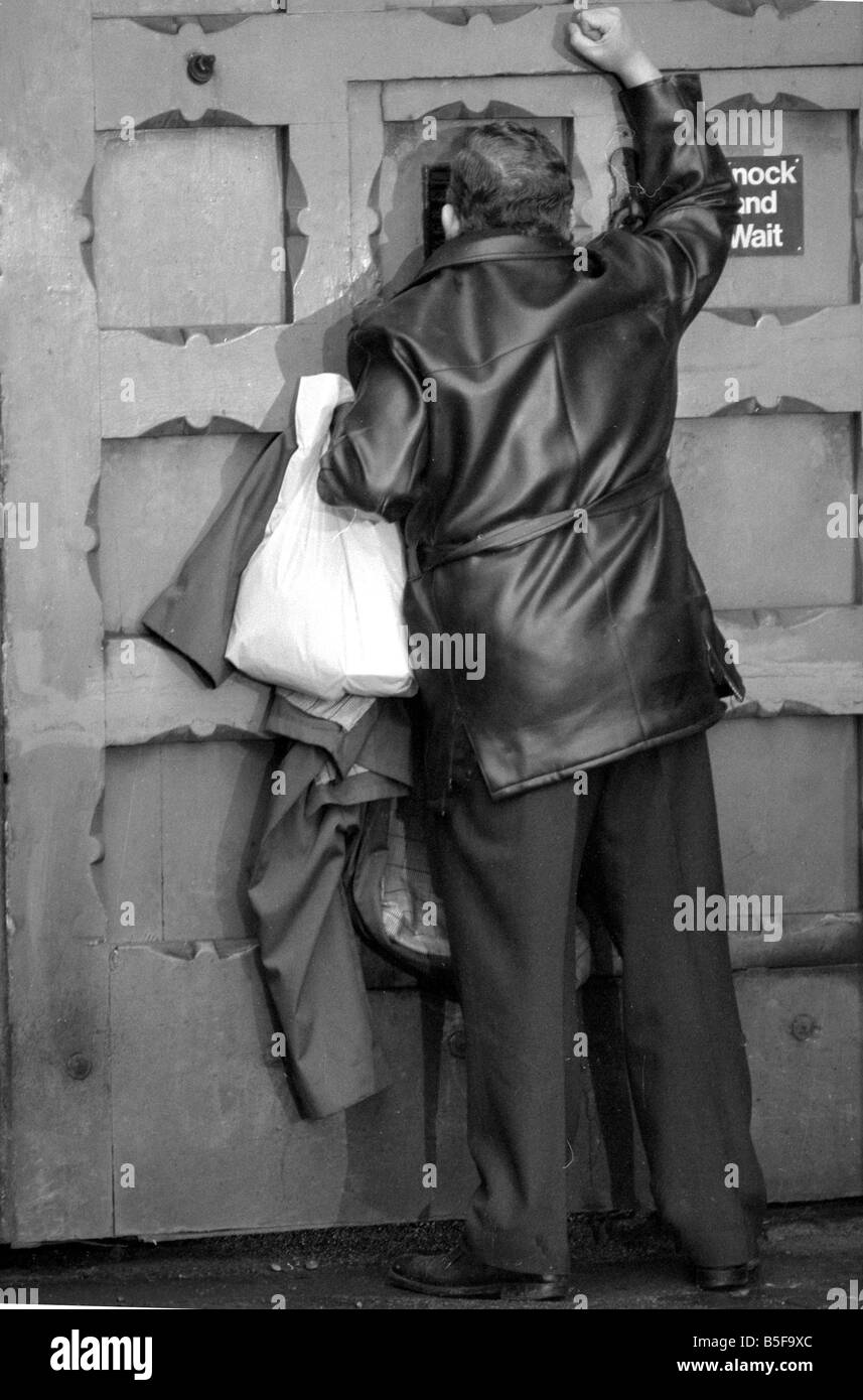 Comedy actor Ronnie Barker in his role as Norman Stanley Fletcher in ...
