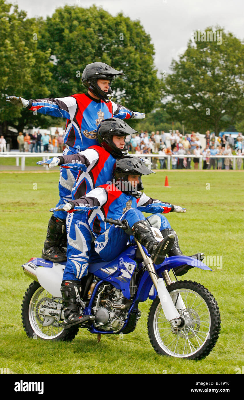 Motorcycle display team Stock Photo - Alamy