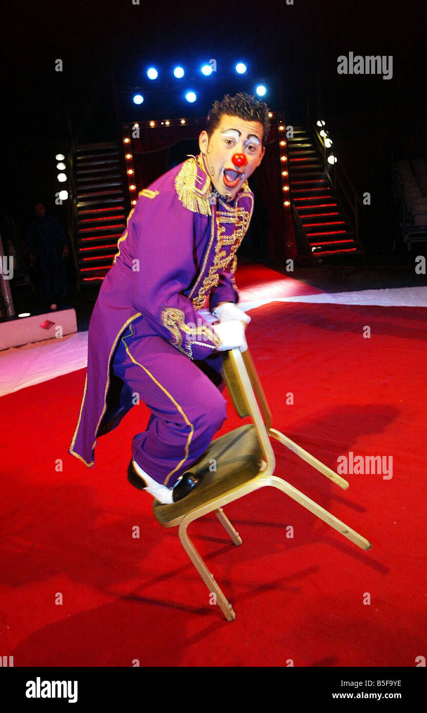 Henri Prince of Clowns from Billy Smarts Circus Stock Photo - Alamy