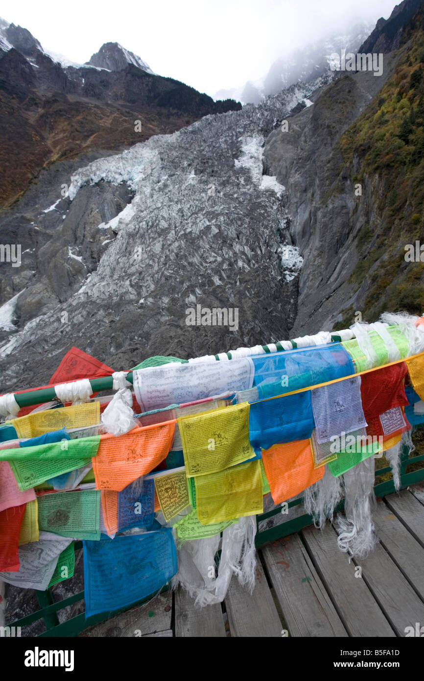 Mingyong Glacier Yunnan Province China Stock Photo - Alamy