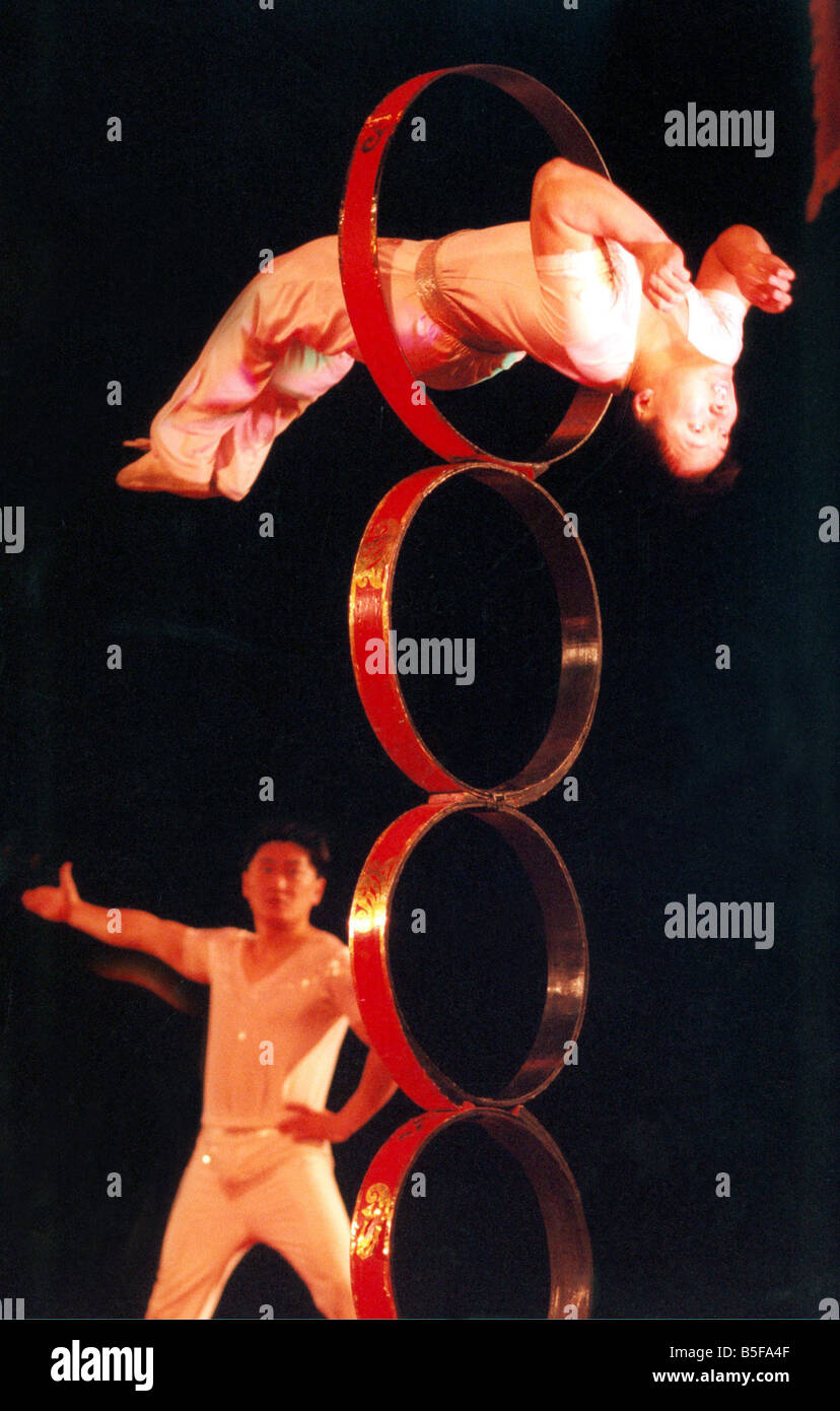 Chinese state circus acrobat hi-res stock photography and images - Alamy