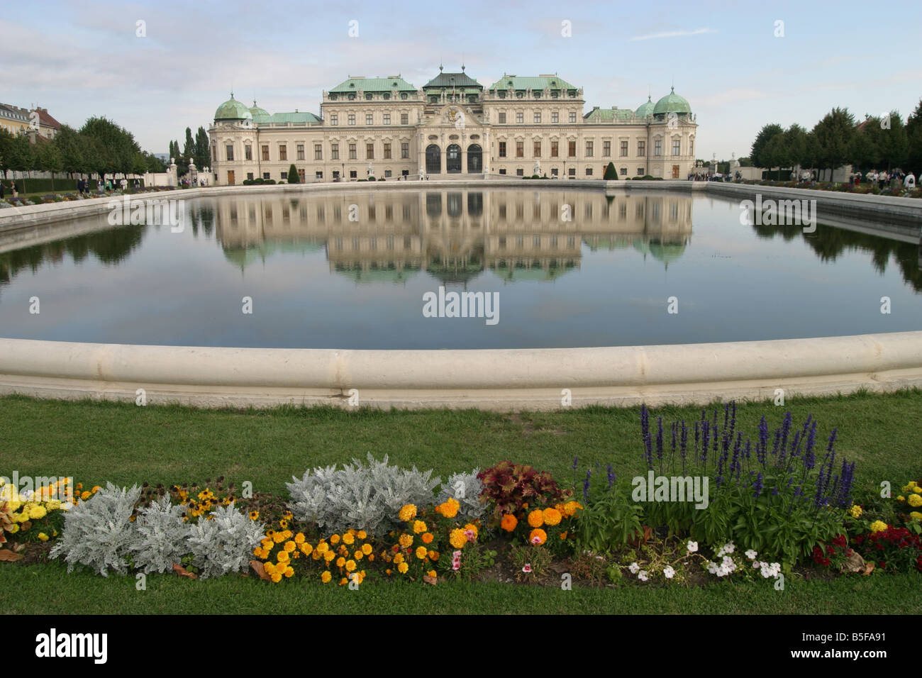 Upper Belvedere, Vienna Stock Photo - Alamy