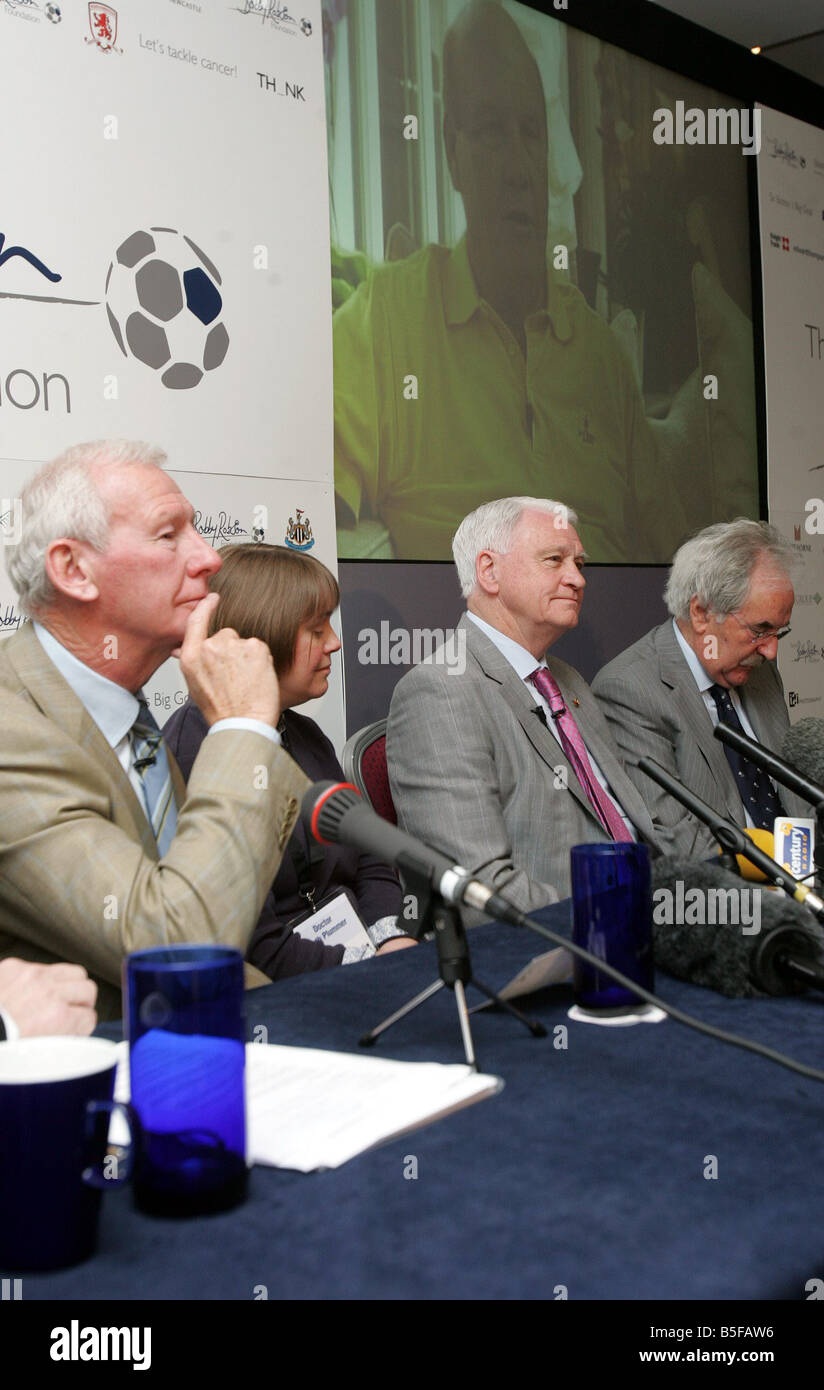 Familiar faces attend the launch of The Sir Bobby Robson Foundation a ...