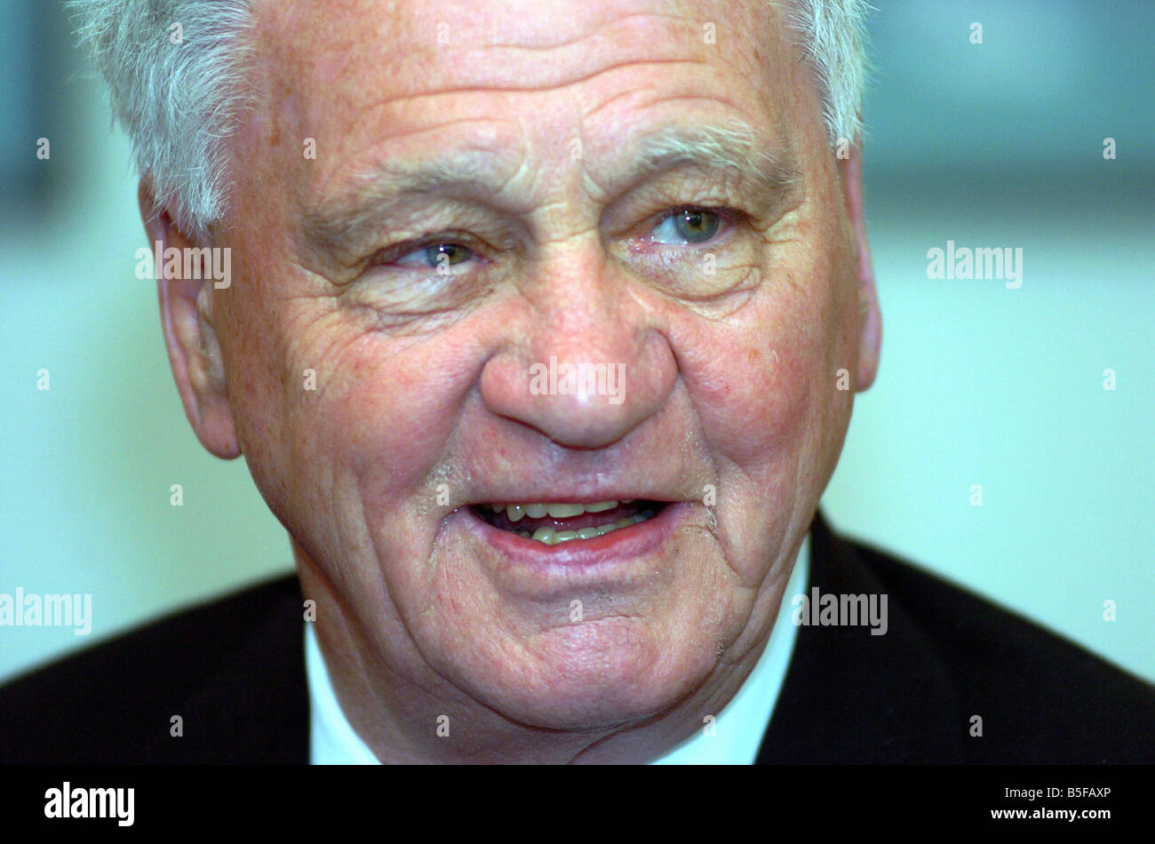 Sir Bobby Robson at the Copthorne Hotel Stock Photo - Alamy