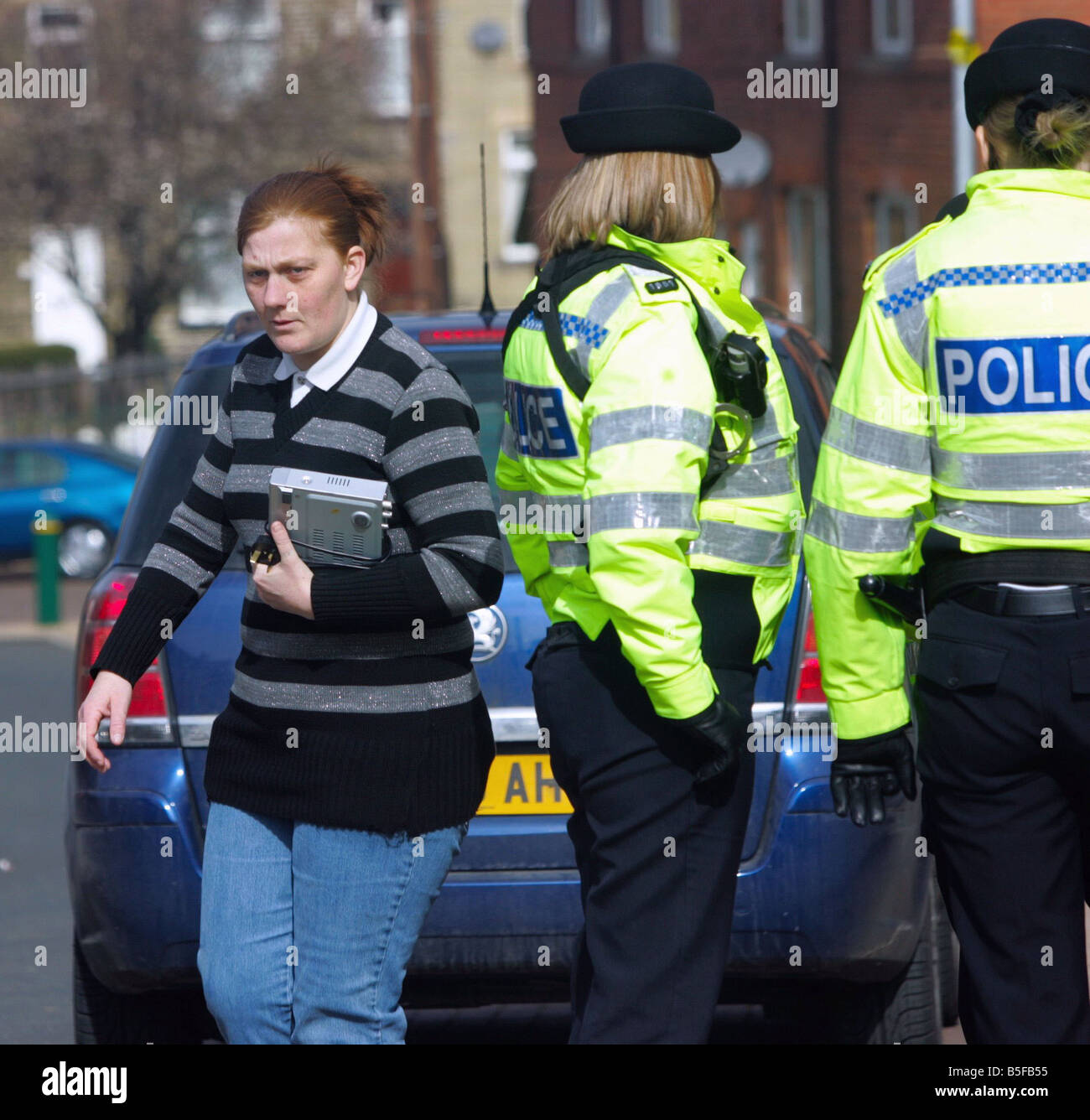 Karen Matthews mother of Shannon Matthews at home in Dewsbury Moor ...