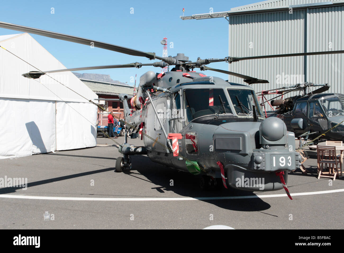 A South African Navy Westland Lynx helicopter Stock Photo - Alamy