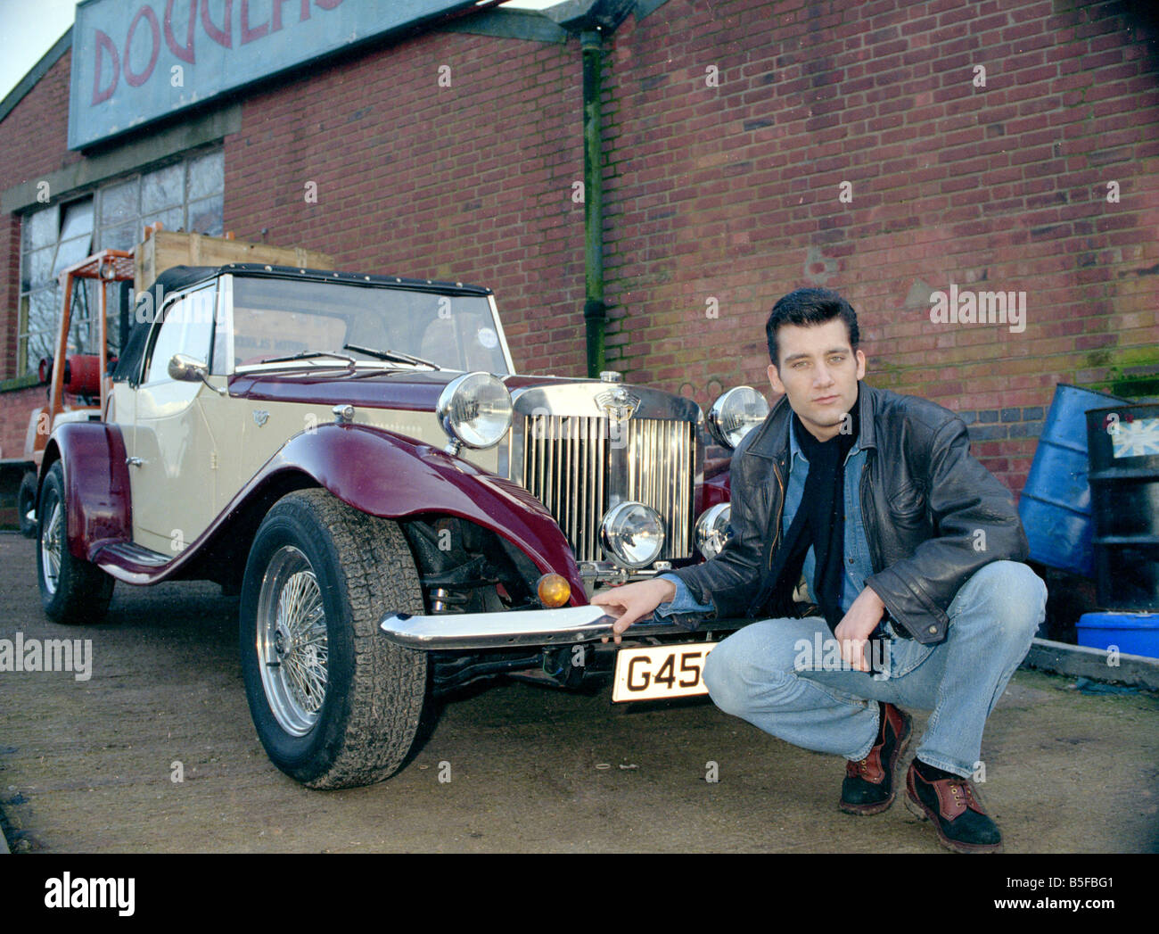 British actor Clive Owen in his role as Derek Love aka Stephen Crane in ...