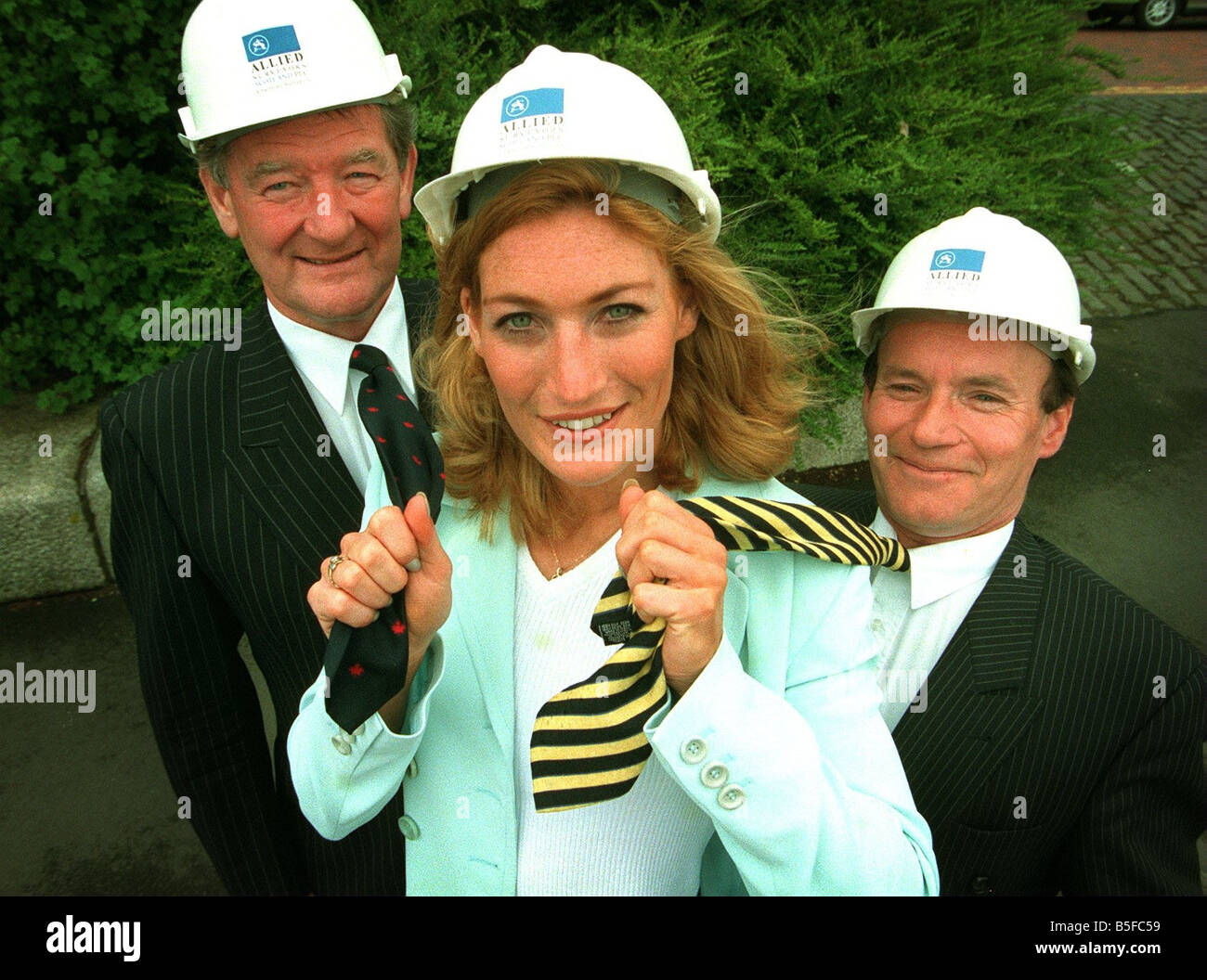 Gladiator Siren Ali Paton at the launch of the June 1998 Surveyors ...
