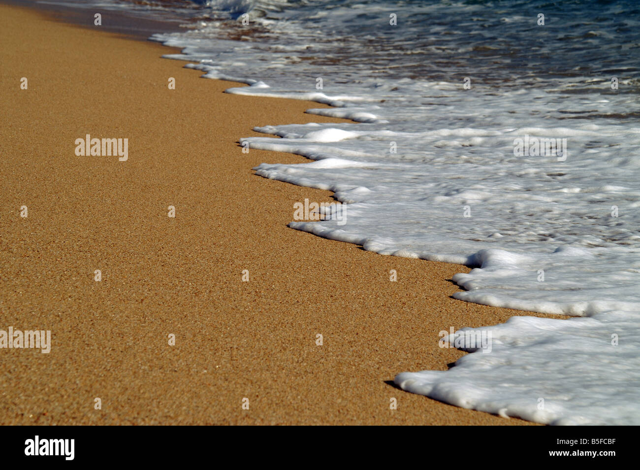 Wave on the beach Stock Photo - Alamy