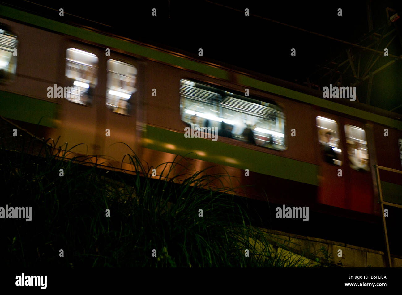 Japan tube train hi-res stock photography and images - Alamy