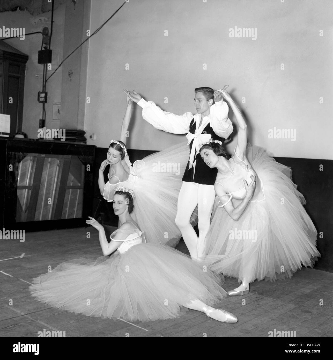 "Les Sylphides" Rehearsals with Nadia Nerina and Philip Chatfield ...