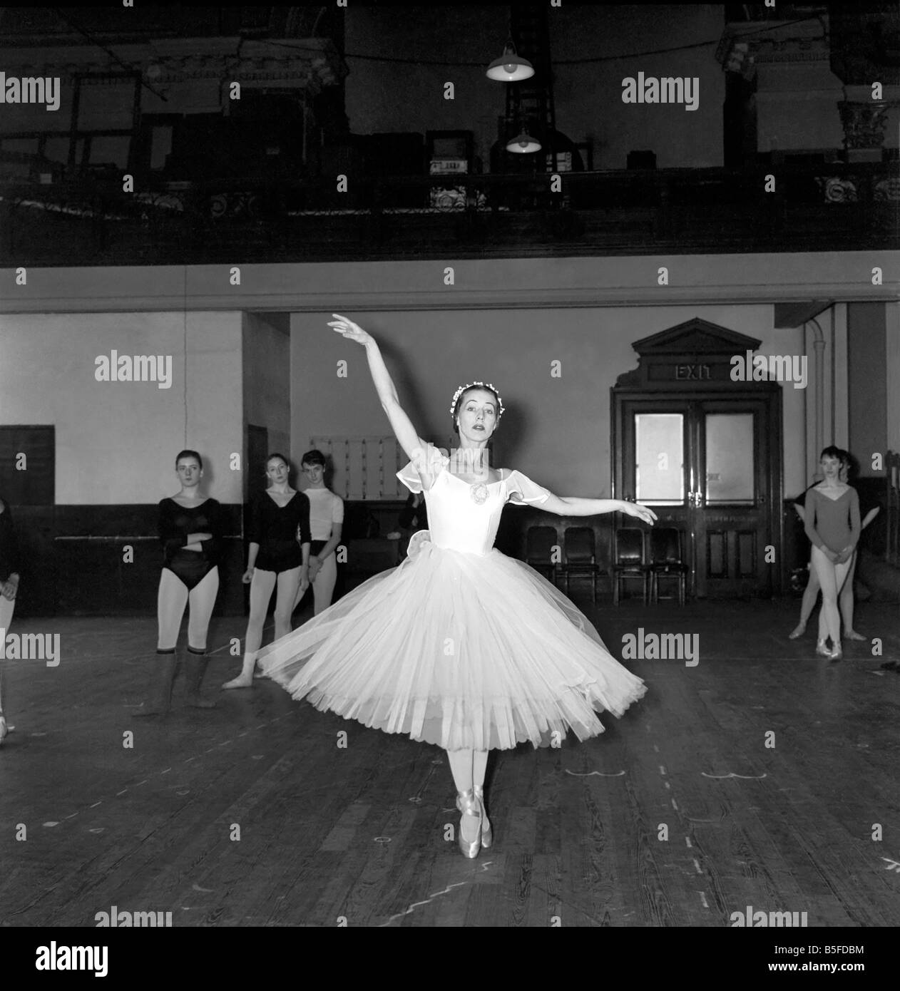 "Les Sylphides" Rehearsals with Nadia Nerina and Philip Chatfield ...