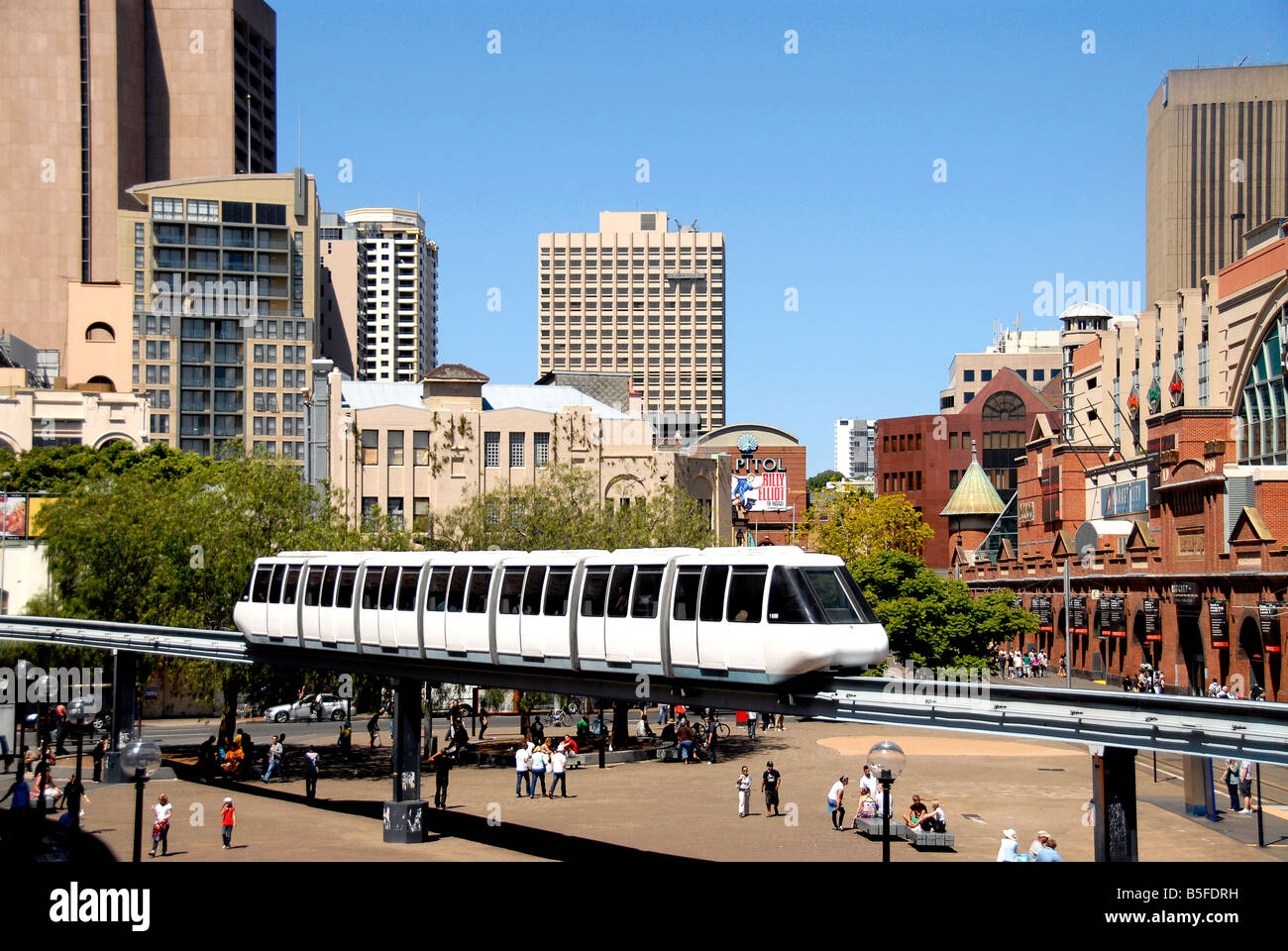 Sky train Sydney Australia Stock Photo - Alamy
