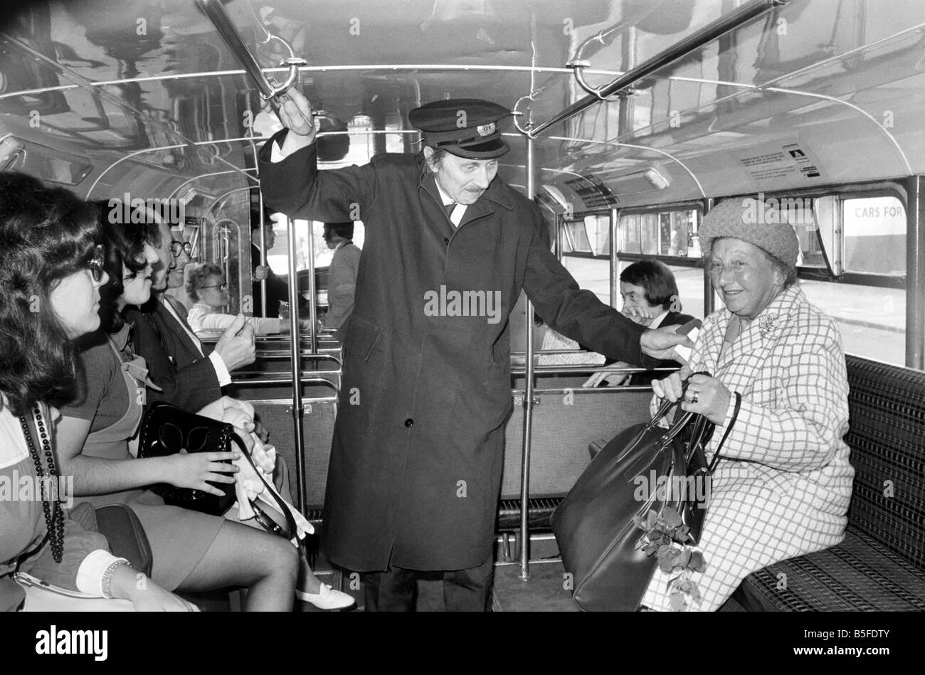 Stephen Lewis (Actor) seen here in the role of bus inspector Blakey ...