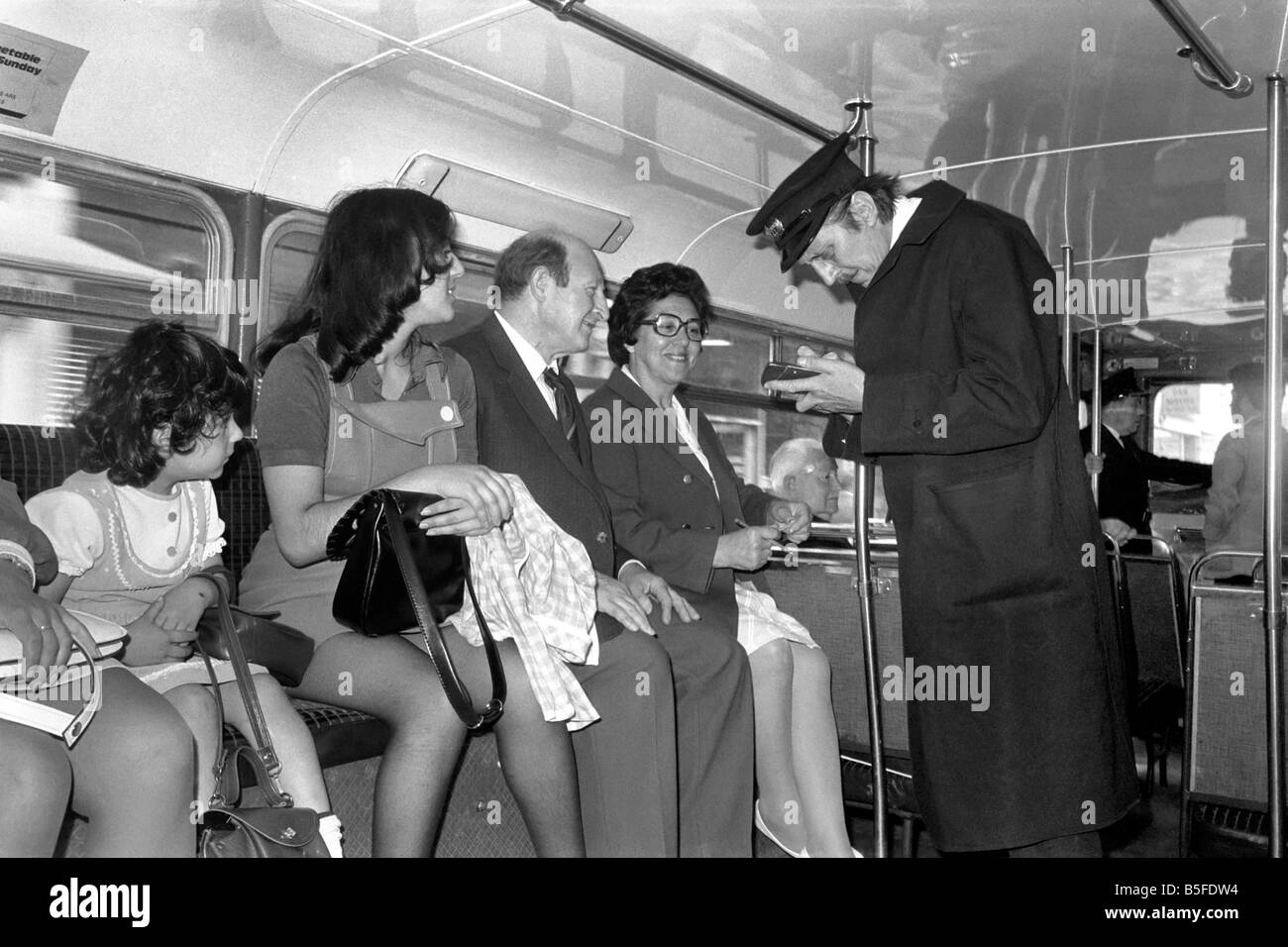 Stephen Lewis (Actor) seen here in the role of bus inspector Blakey ...