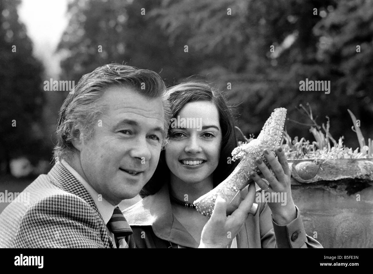 Actress: Gemma Craven and with Brian Forbes. April 1975 S75-1756-001 ...