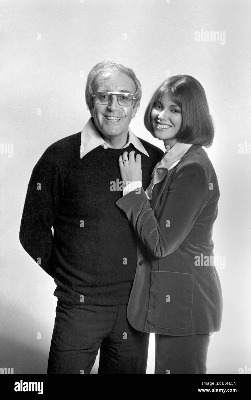 Peter Sellers and Lynn Frederick. December 1976 S76-7359-001 Stock ...