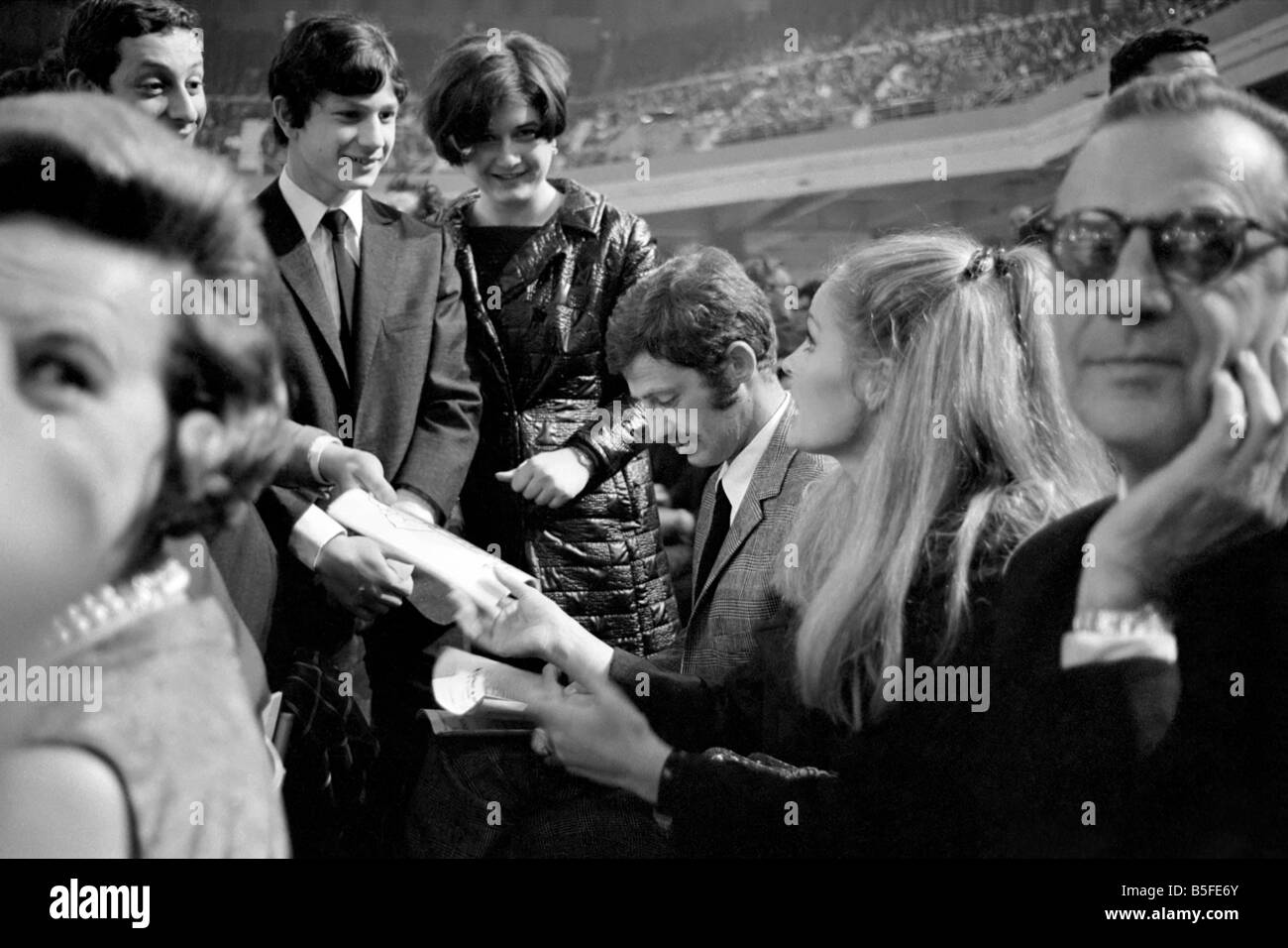 Brian London v. Cassius Clay: Actress Ursula Andress after the fight ...