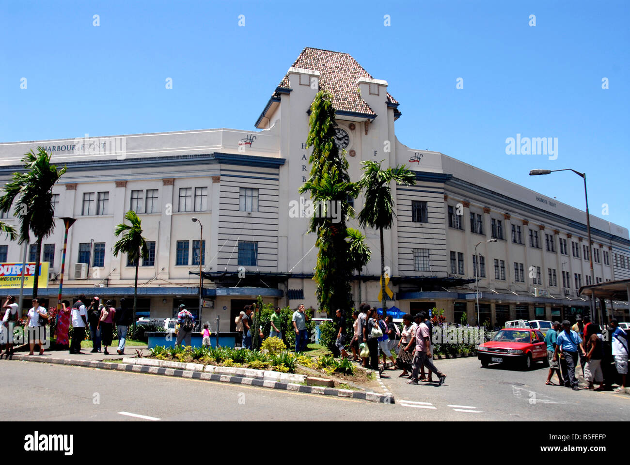 Building, Harbour front, Suva, Fiji Stock Photo - Alamy