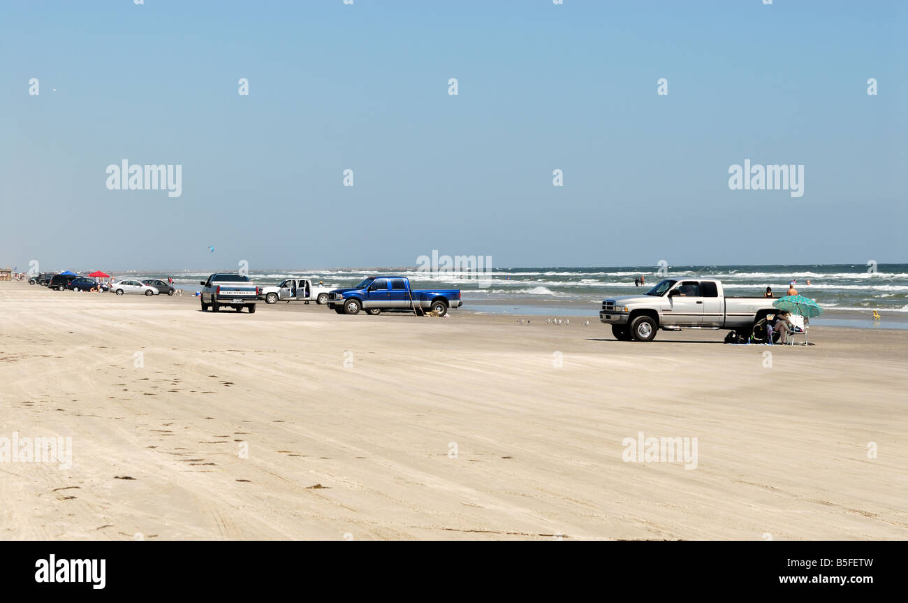 Texas spring break beach hi-res stock photography and images - Alamy