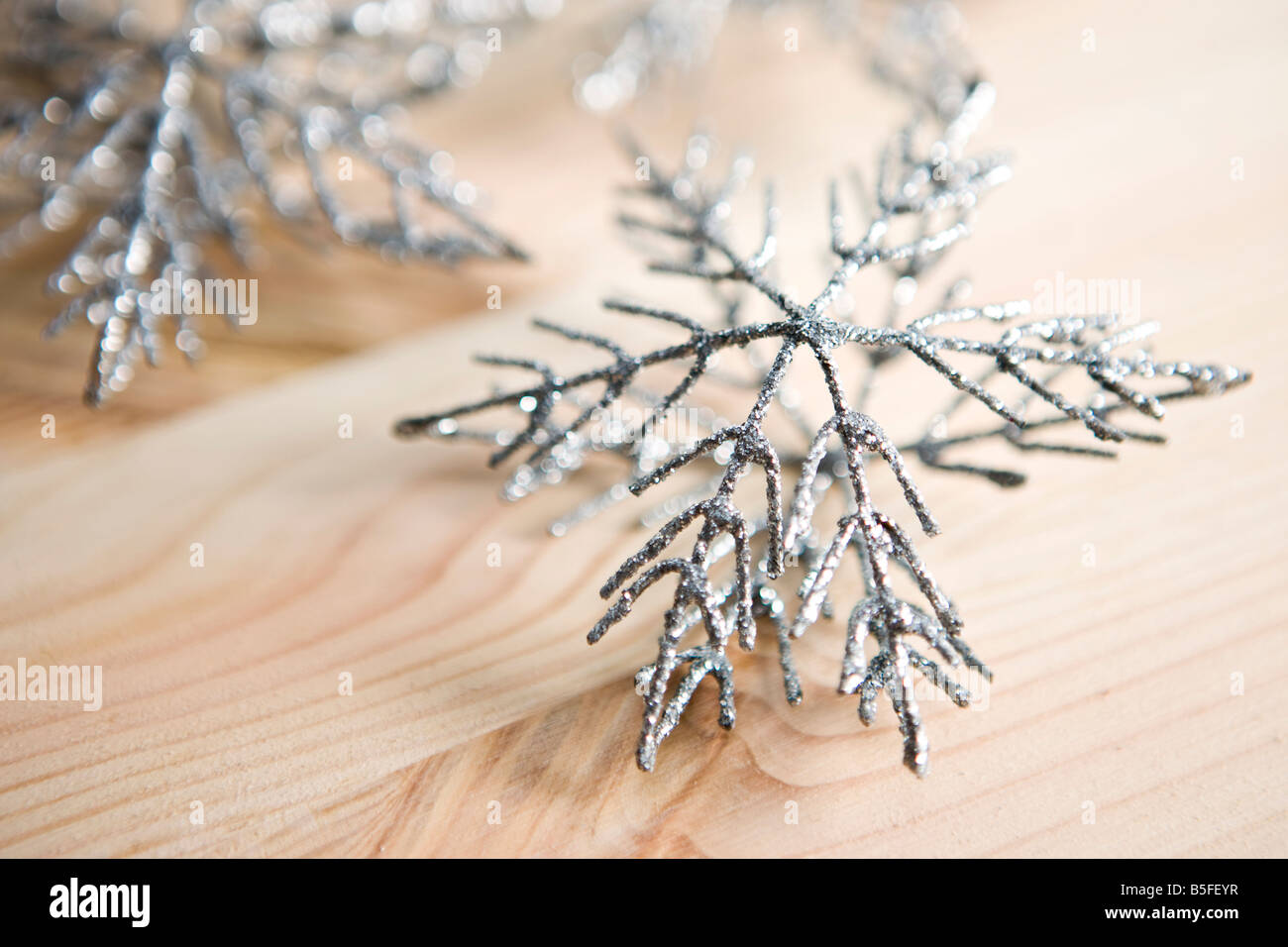Snow flake decoration hi-res stock photography and images - Alamy