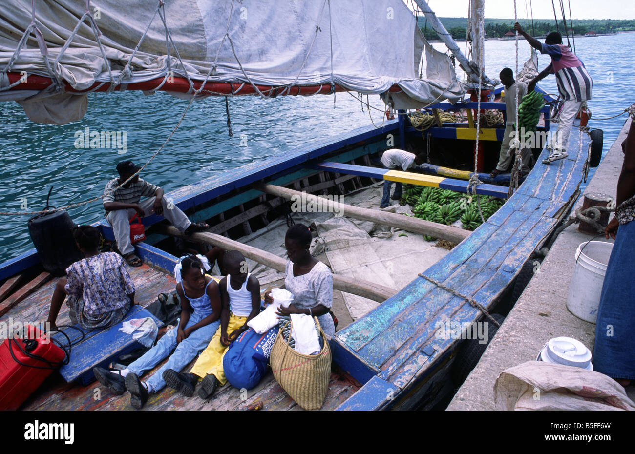 The small port of Carries off the coast of Haiti – for boats to La ...