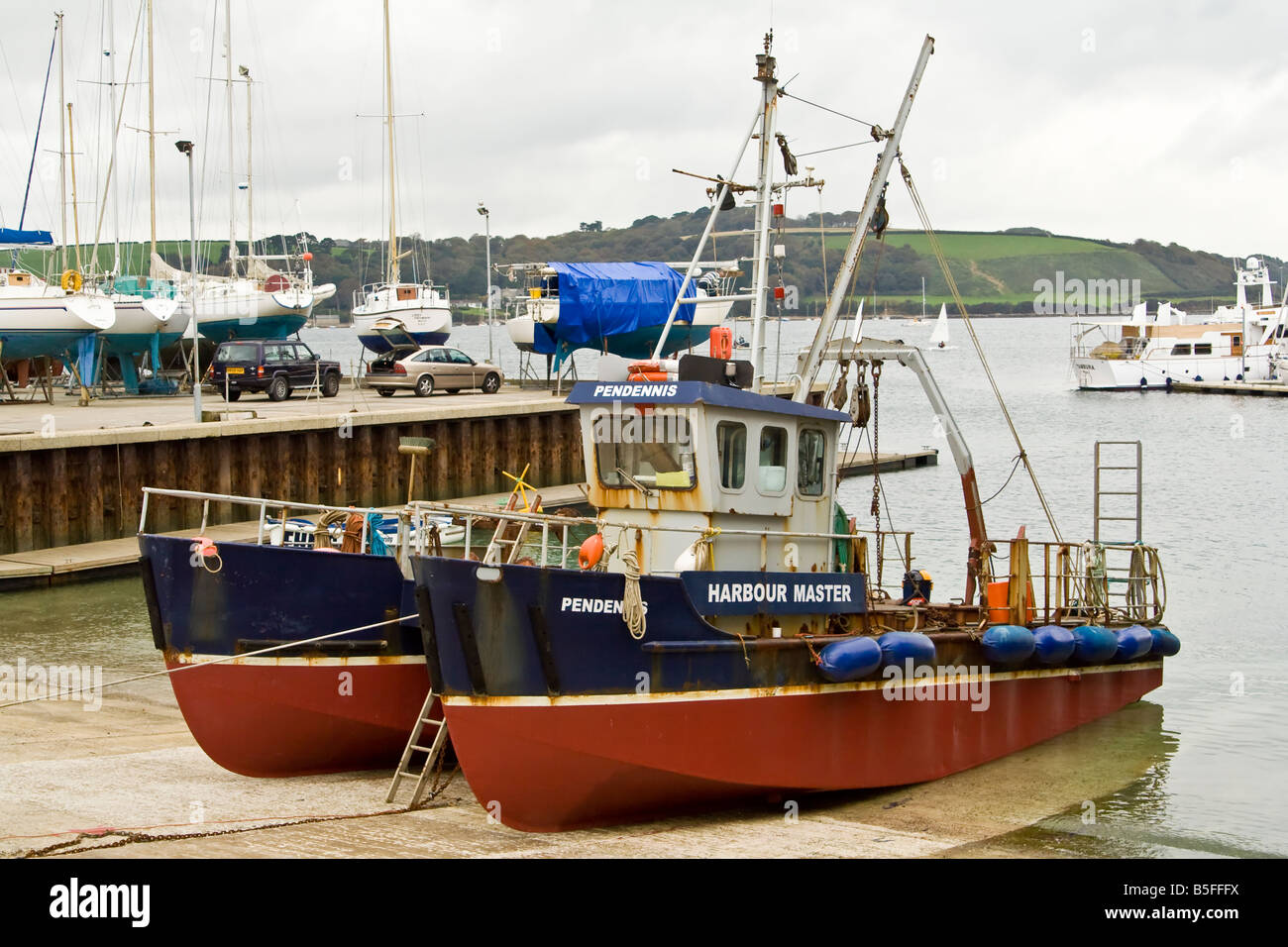 Harbour masters boat hi-res stock photography and images - Alamy