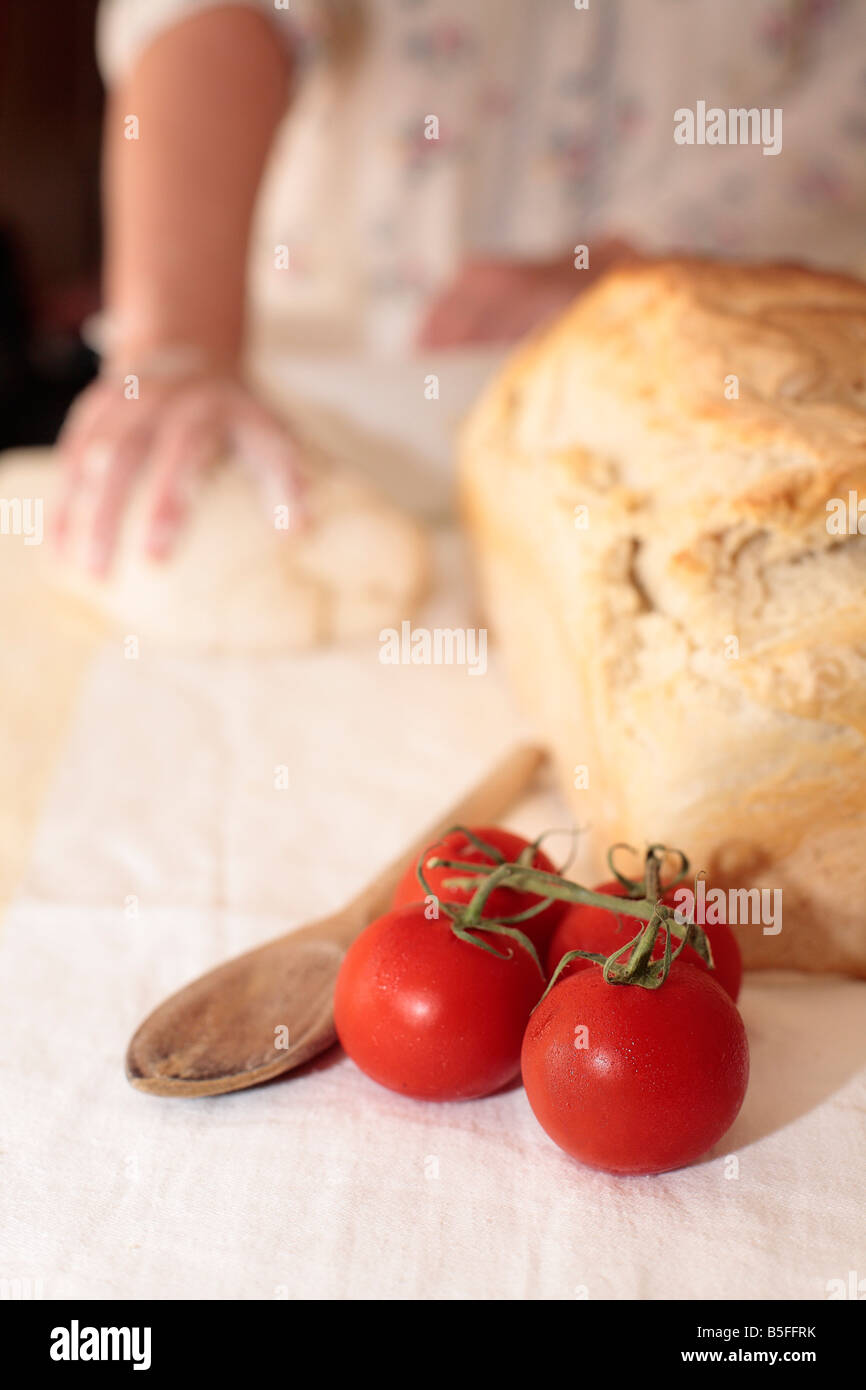 Fresh French Bread Stock Photo Alamy