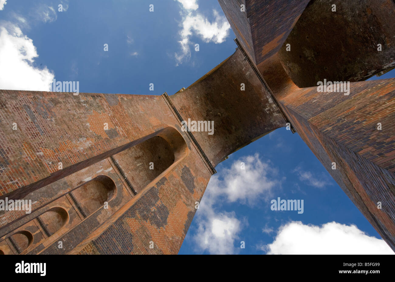 arches architecture balcombe brick bridge viaduct Stock Photo - Alamy