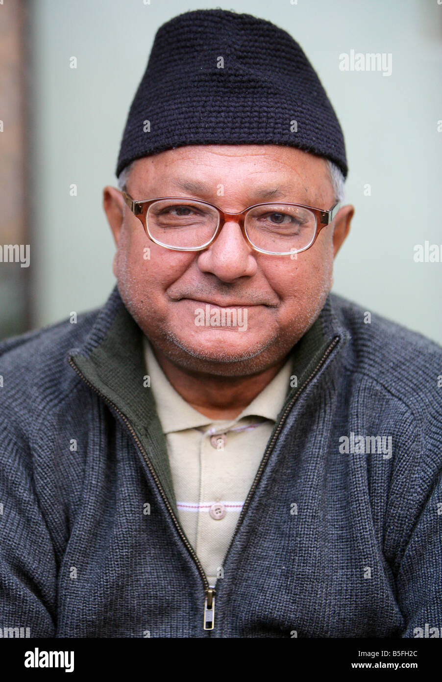 Bischop Anthony Sharma (70) roman catholic Bishop of Kathmandu Stock ...