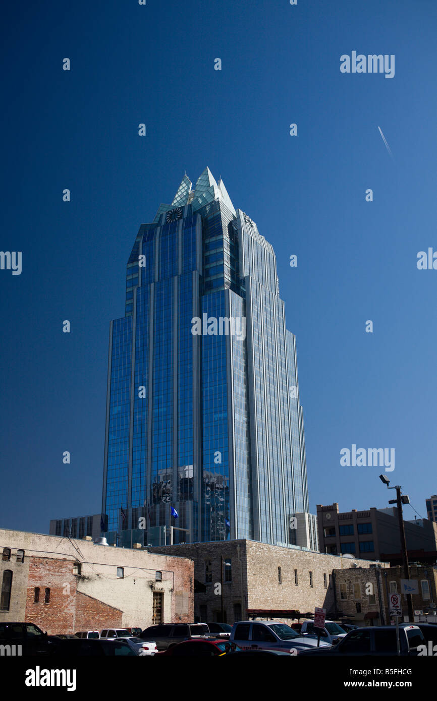 Frost bank high rise with urban modern architecture Stock Photo - Alamy