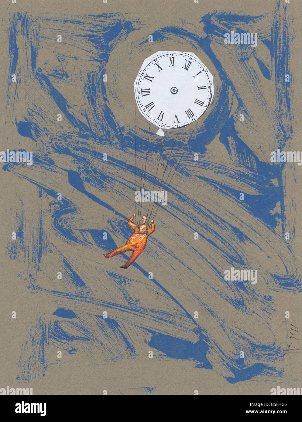 Cartoon uhr hi-res stock photography and images - Alamy