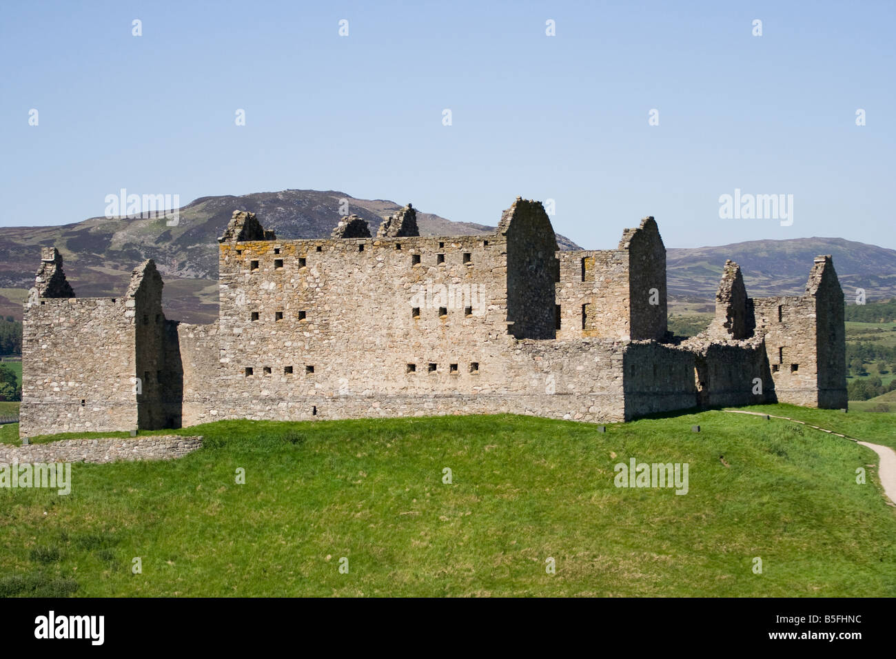 Ruthven Barracks near Kingussie, Scottish Highlands Stock Photo - Alamy