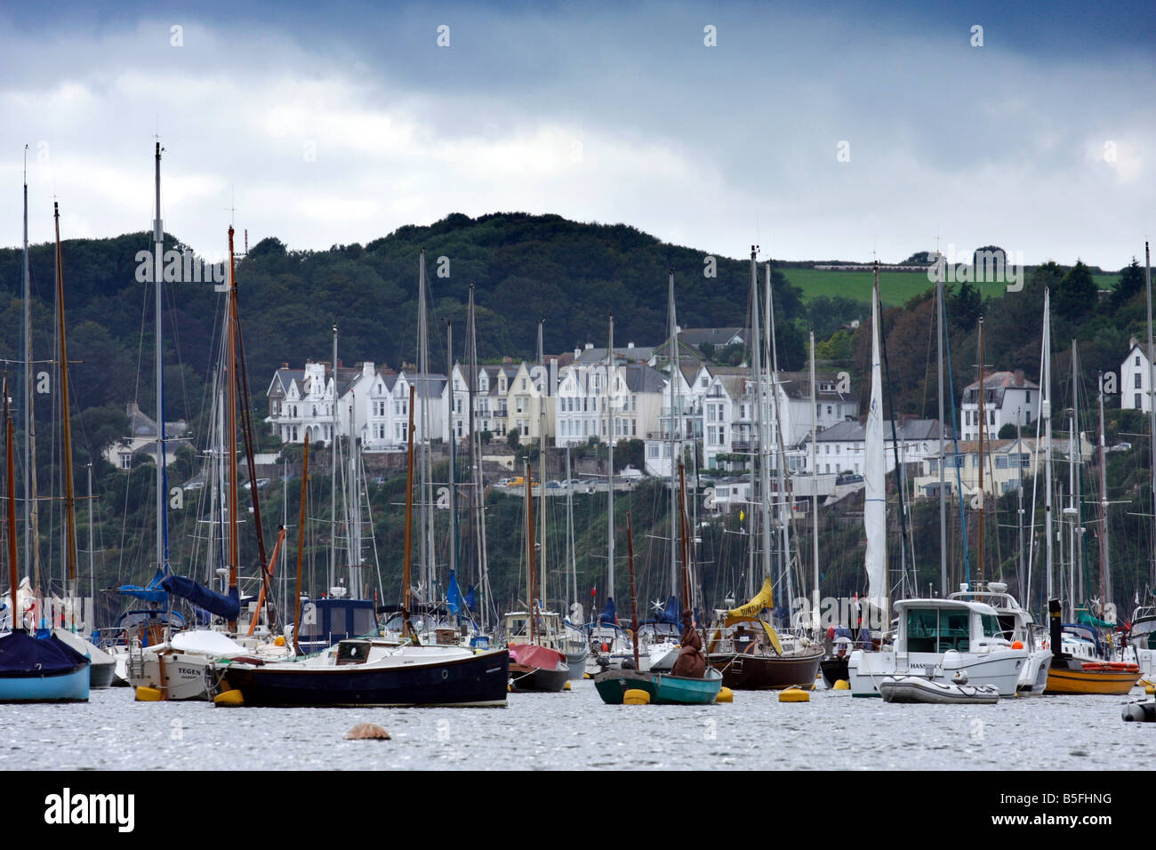 Fowey harbour Cornwall UK Stock Photo - Alamy