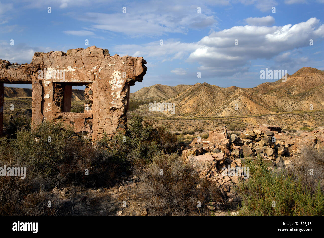 The desert landscape of Tabernas, Andalucia, Spain Stock Photo - Alamy