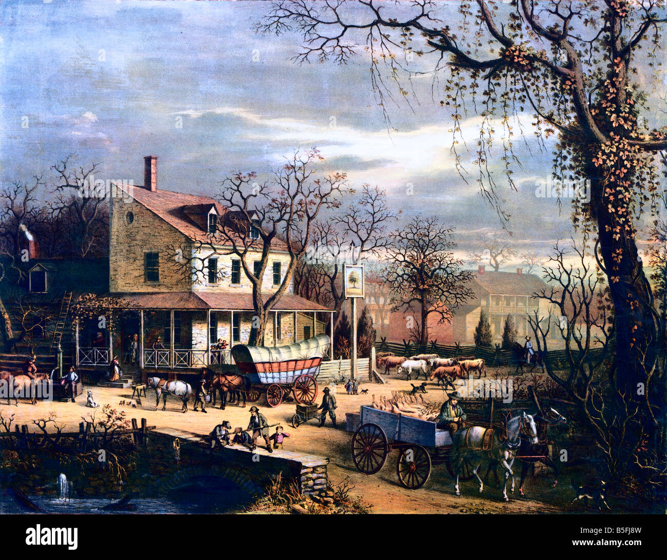 Wagon travel 1800 hi-res stock photography and images - Alamy