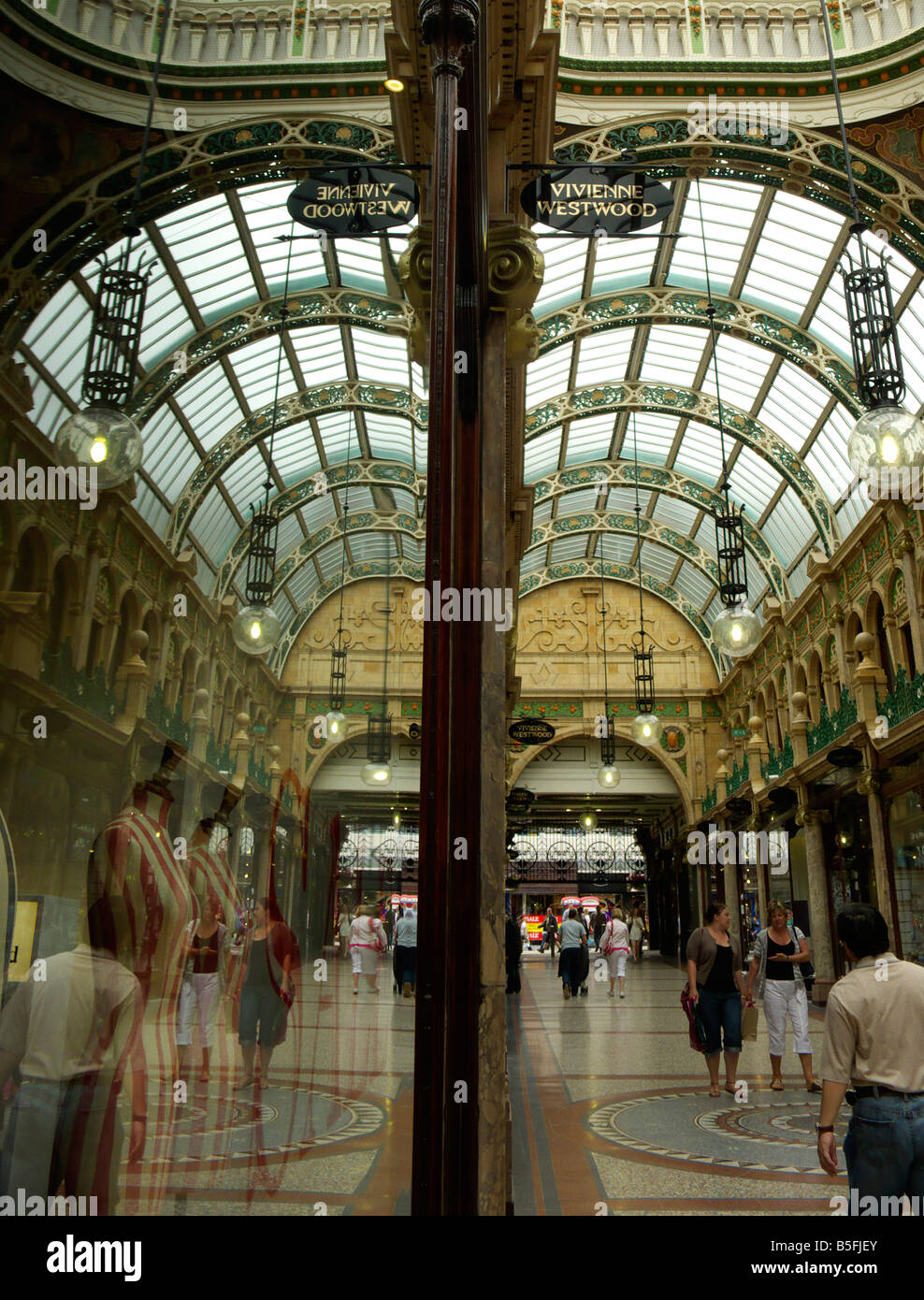 The Vivienne West wood shop in the Victoria shopping arcade Leeds West ...