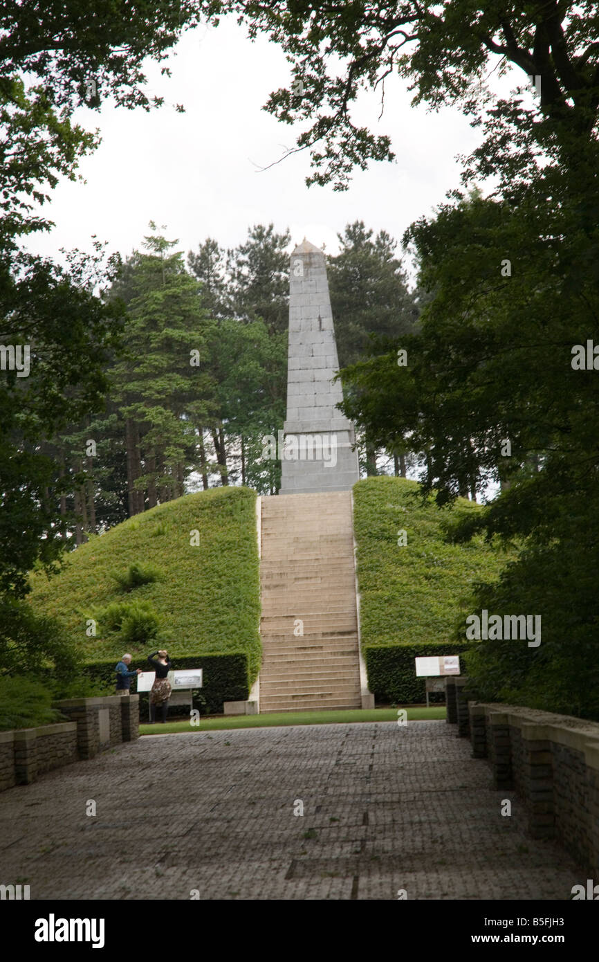 Australian 5th Division memorial and cemetery at Buttes in Polygon Wood ...