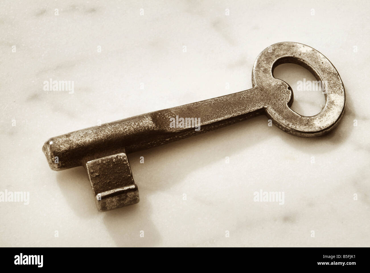 An old key Stock Photo - Alamy