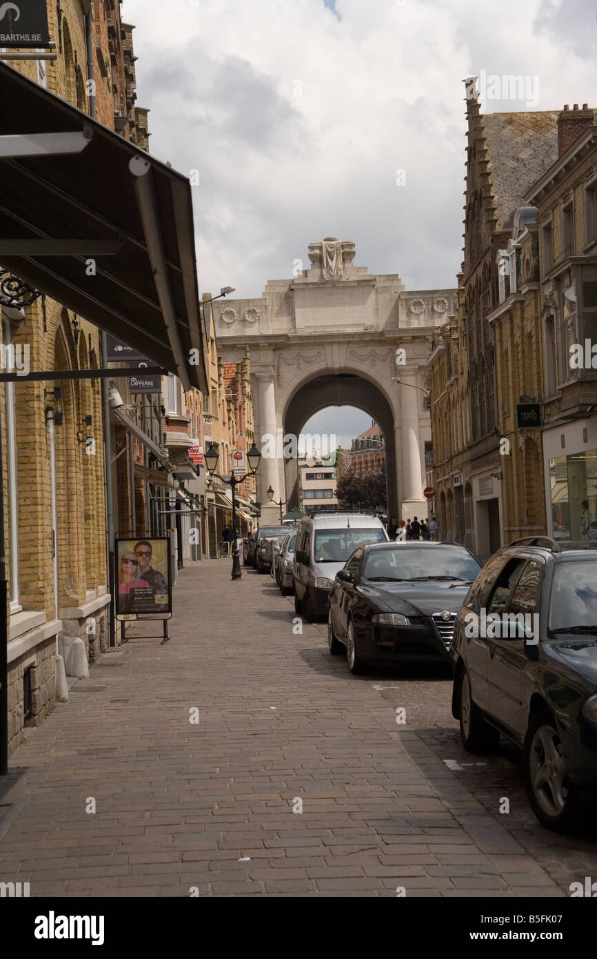 Menin Gate, Ypres, the memorial to the million men who fought in the ...