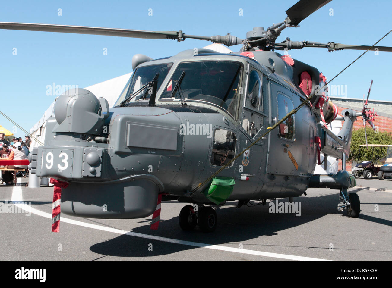 A South African Navy Westland Lynx helicopter Stock Photo - Alamy