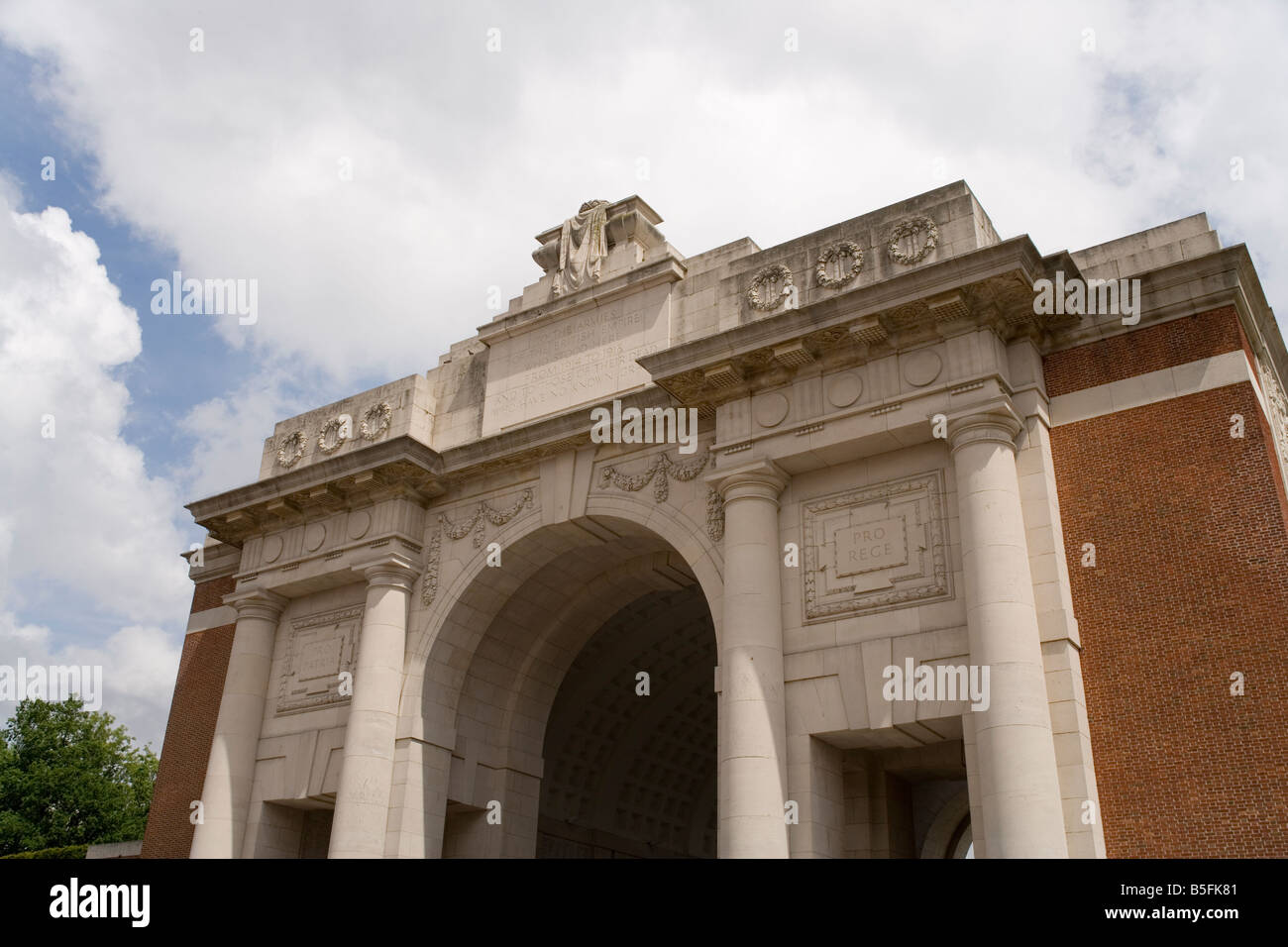 Menin Gate, Ypres, the memorial to the million men who fought in the ...