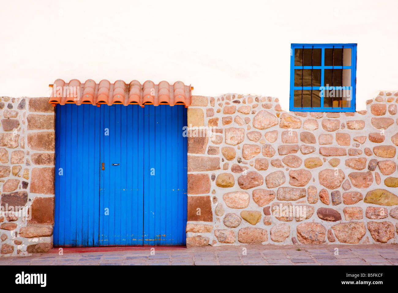 Door and window Stock Photo - Alamy