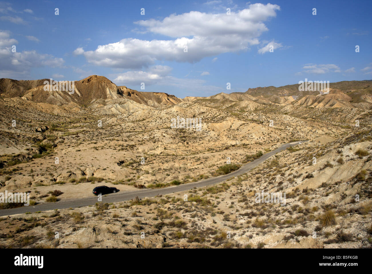 The desert landscape of Tabernas, Andalucia, Spain Stock Photo - Alamy