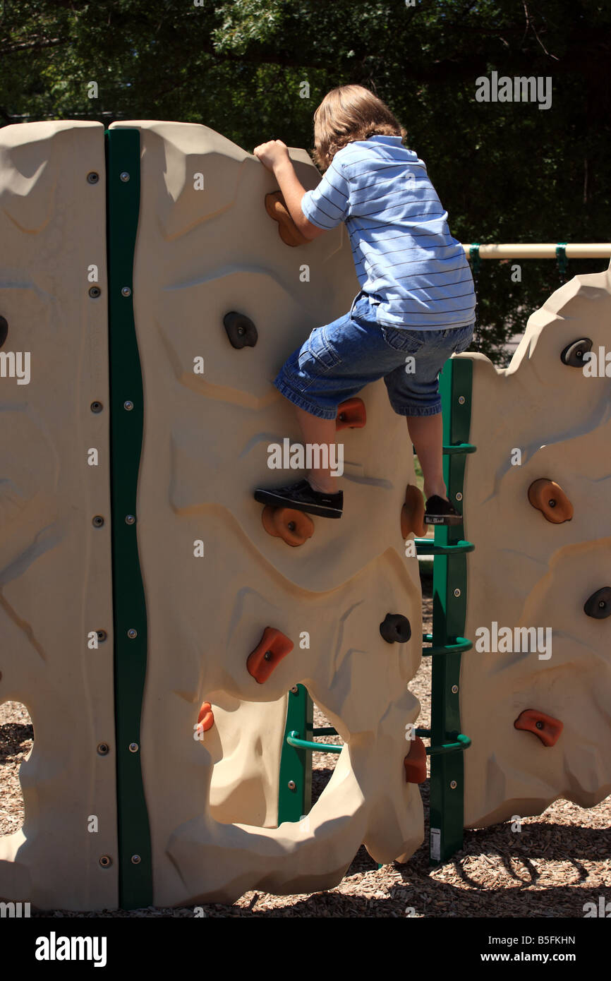 Fake rock climbing hi-res stock photography and images - Alamy