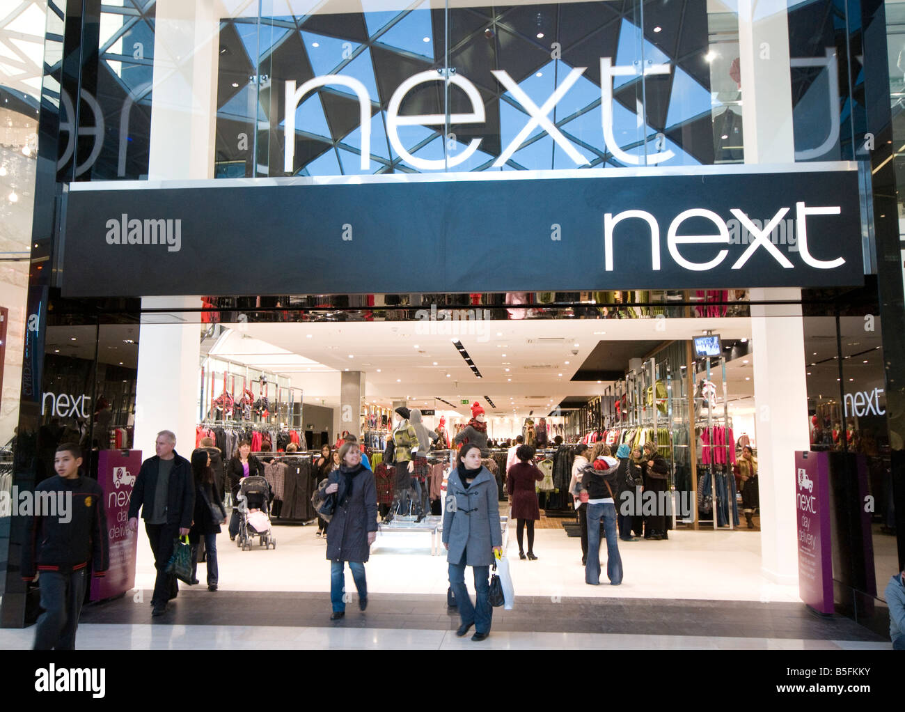 Next store in London Stock Photo - Alamy