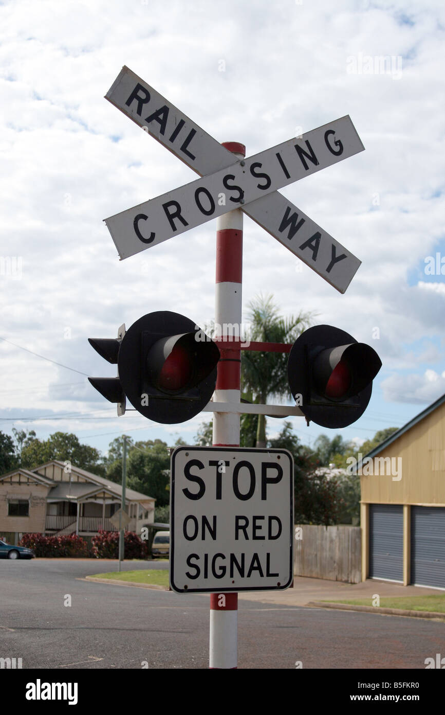 Rail crossing hi-res stock photography and images - Alamy