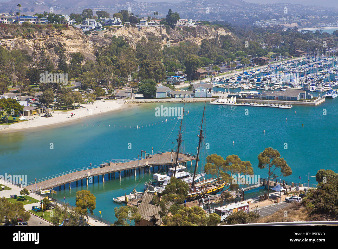 Dana Point Harbor CA US Stock Photo - Alamy
